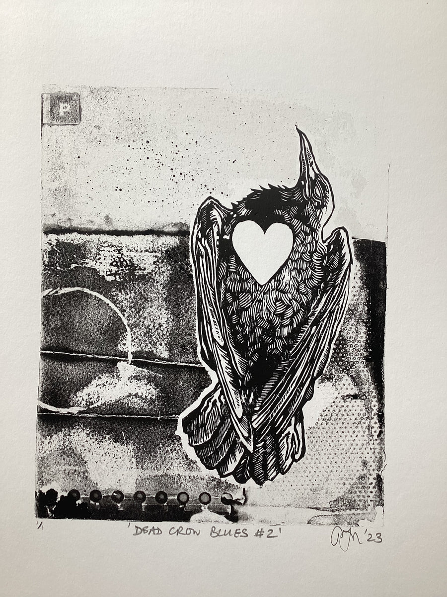 'Dead Crow Blues #2' – Mark Yeates Art