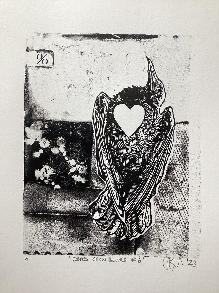 'Dead Crow Blues #6' – Mark Yeates Art