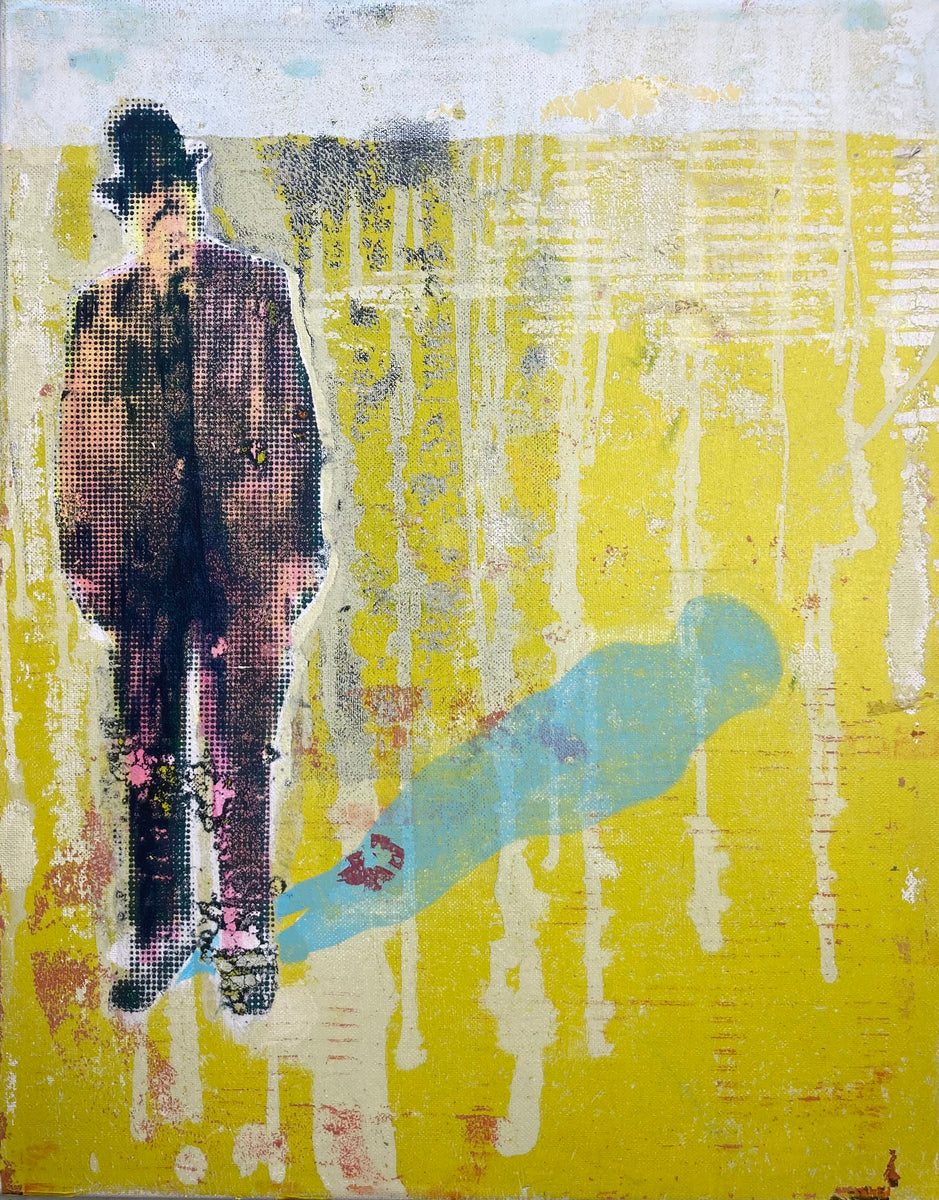 'Yellow field' – Mark Yeates Art