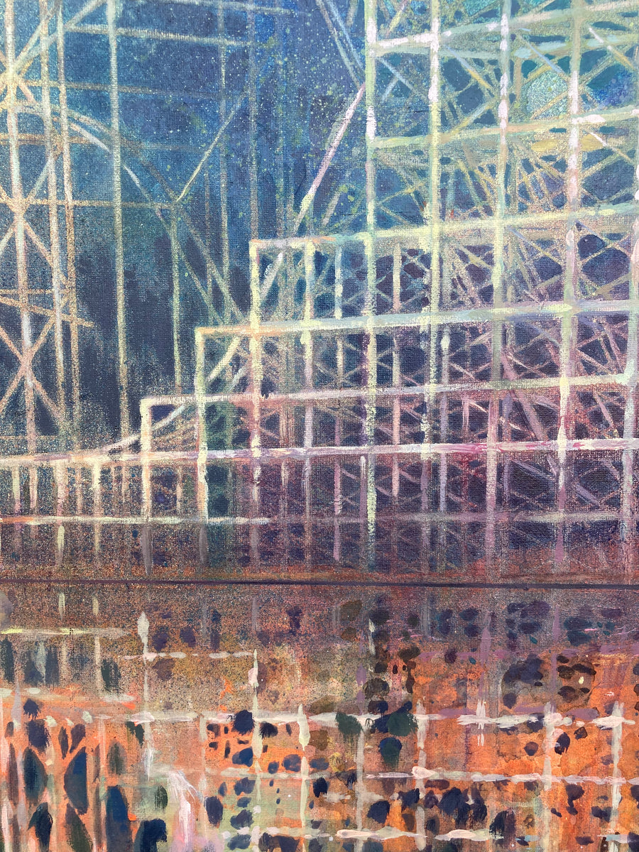'Wooden Rollercoaster' – Mark Yeates Art