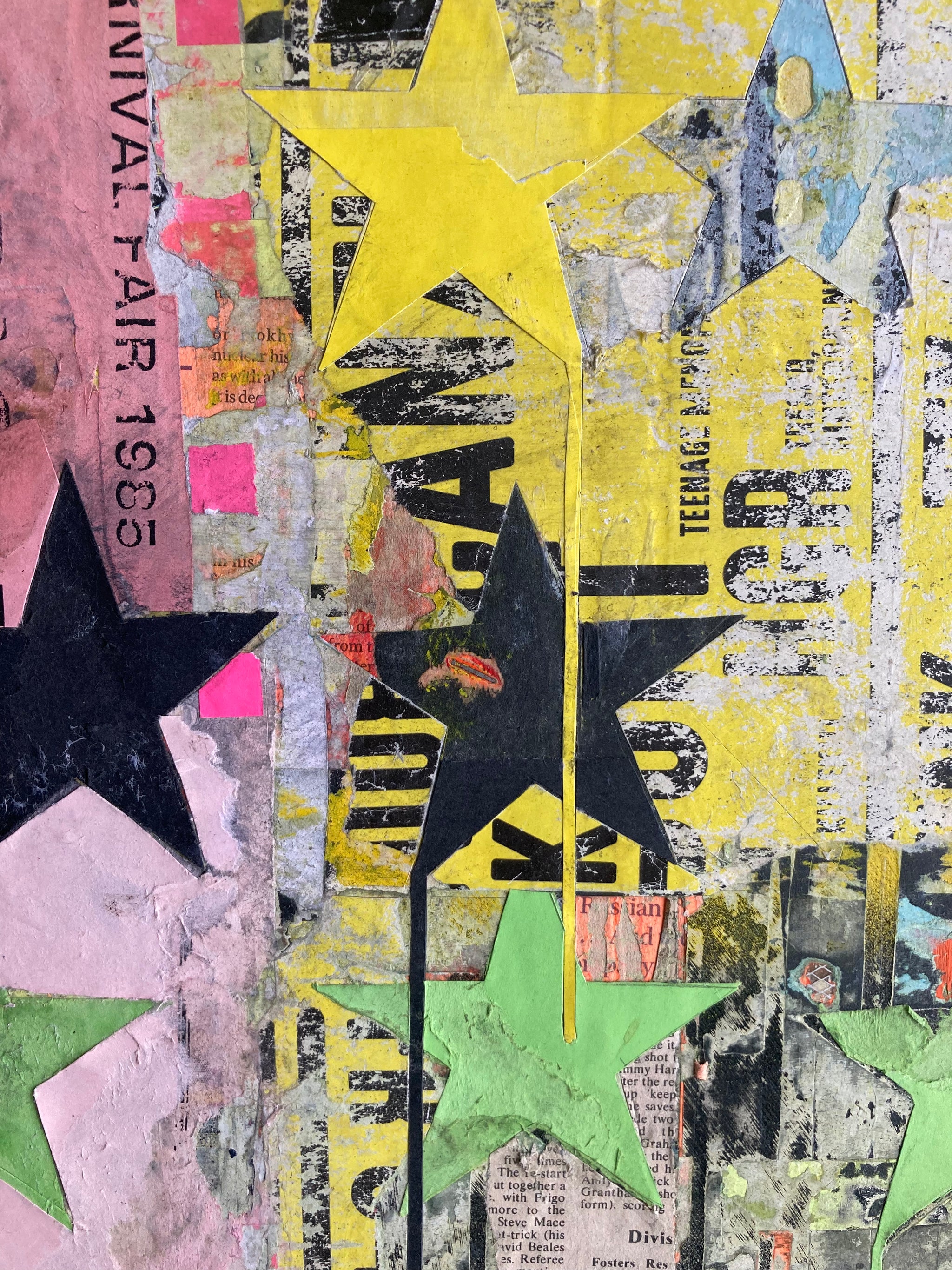 'Stars on sticks' – Mark Yeates Art